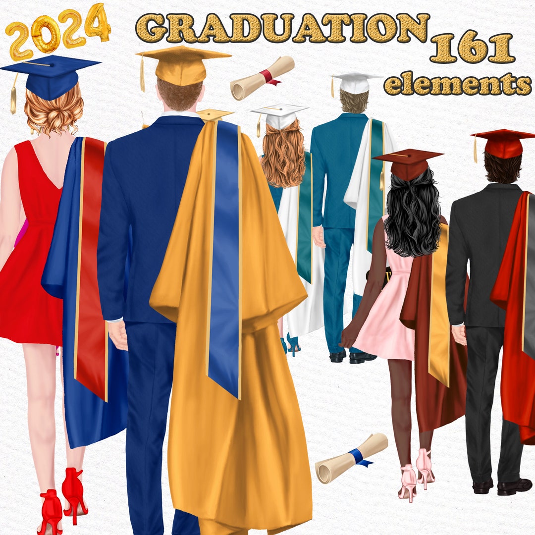 Graduation Clipart: "graduating Students" Graduate Congrats Graduation ...
