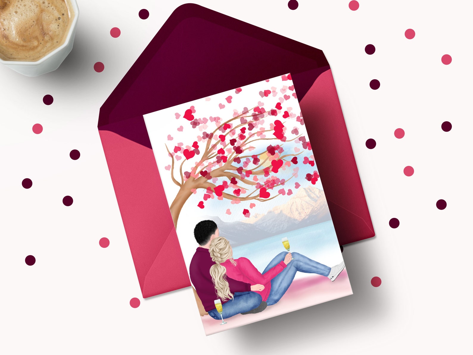 Valentine Couples Clipart: VALENTINE'S DAY Clipart - Etsy