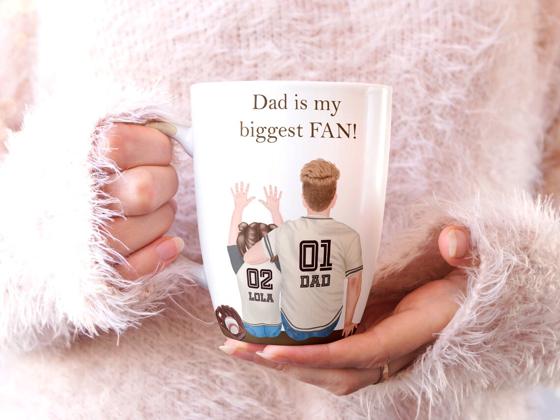 Baseball Dad Clipart: father AND Kids Father's - Etsy