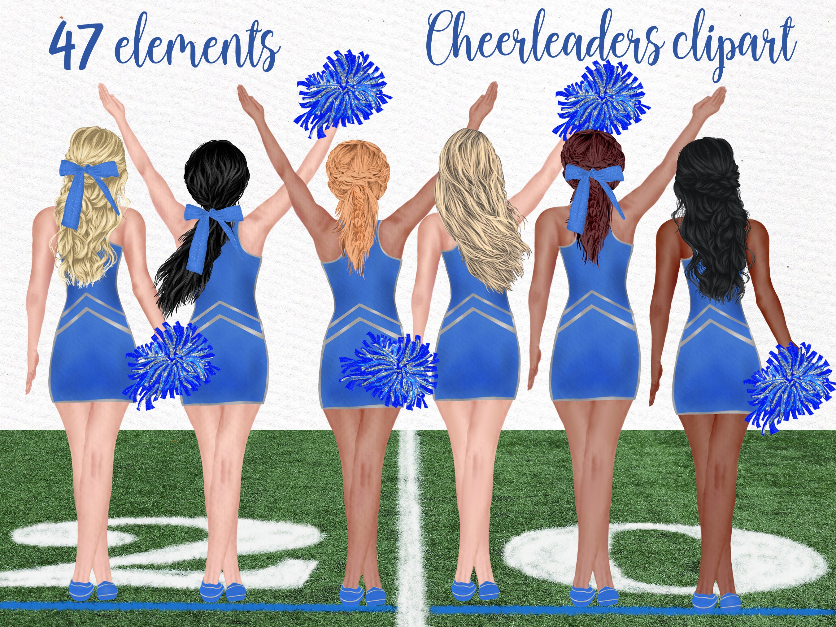 Cheerleading Clipart Sprongen