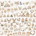 Boho Christmas Clipart Bundle: cozy CHRISTMAS - Etsy