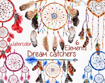 Dreamcatchers Clipart: tribal Clipart Dream - Etsy