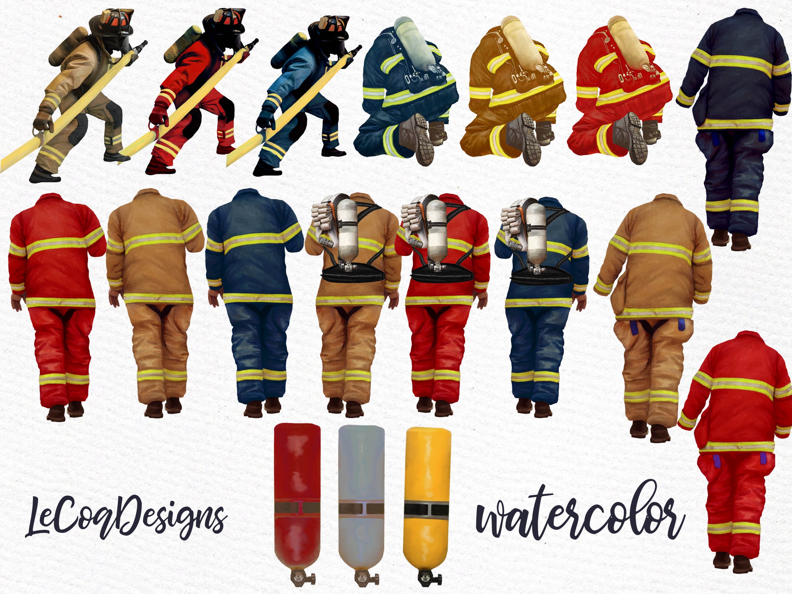 Firefighter Uniform Clipart