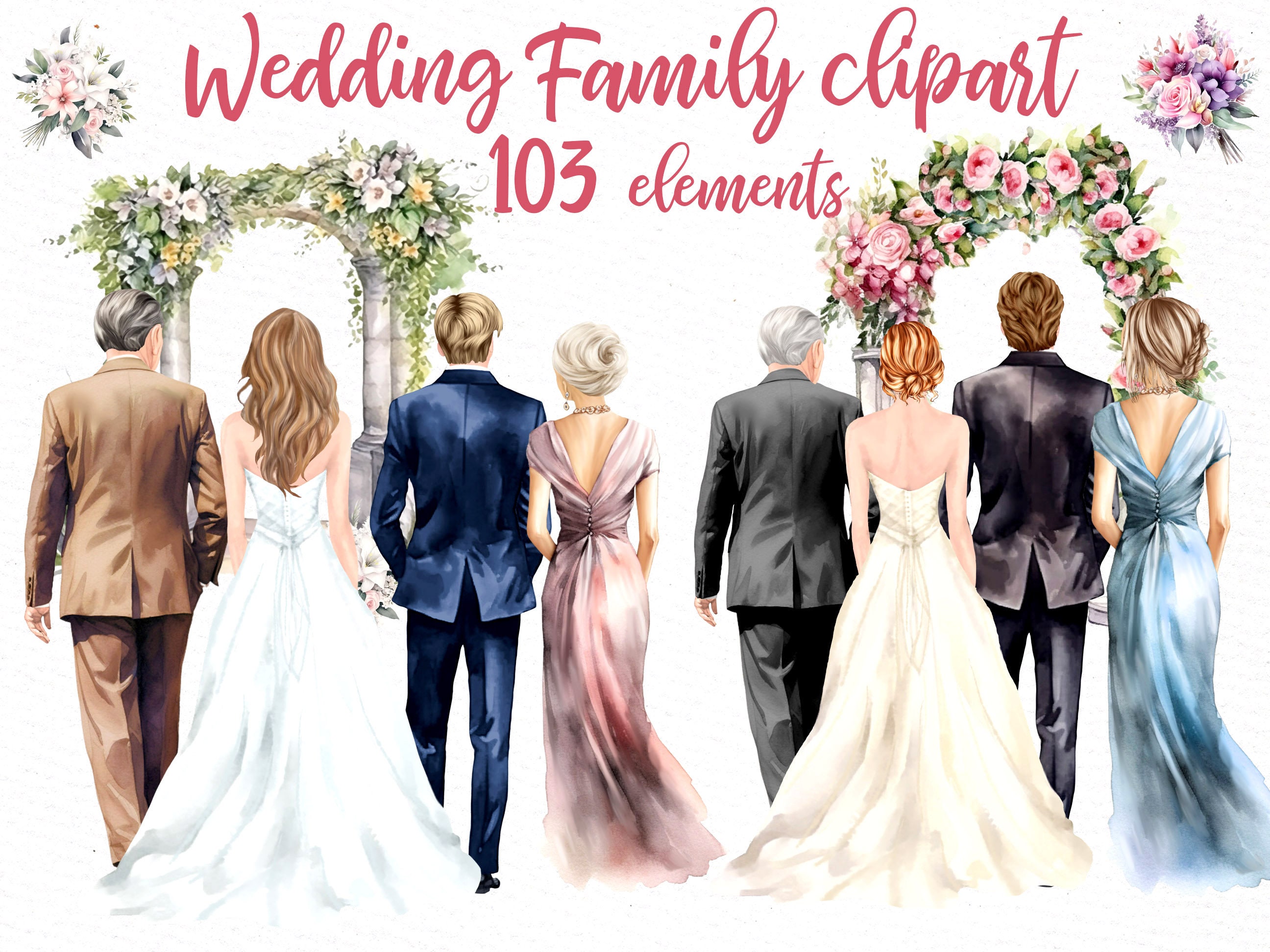 Bride And Groom Wedding Clipart