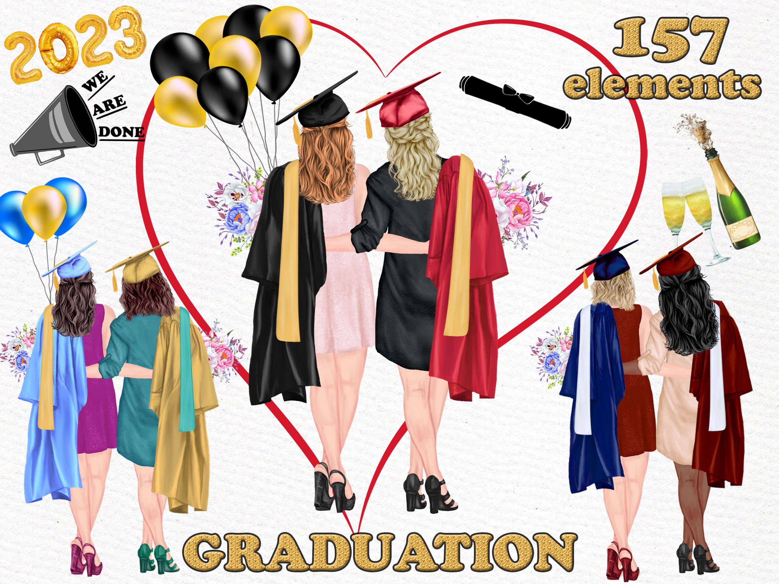 Graduation Clipart: Graduating Students Graduate Student