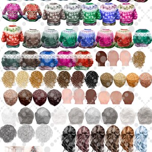 Mega Christmas Bundle Clipart: "christmas FAMILY Bundle" Big Clipart ...