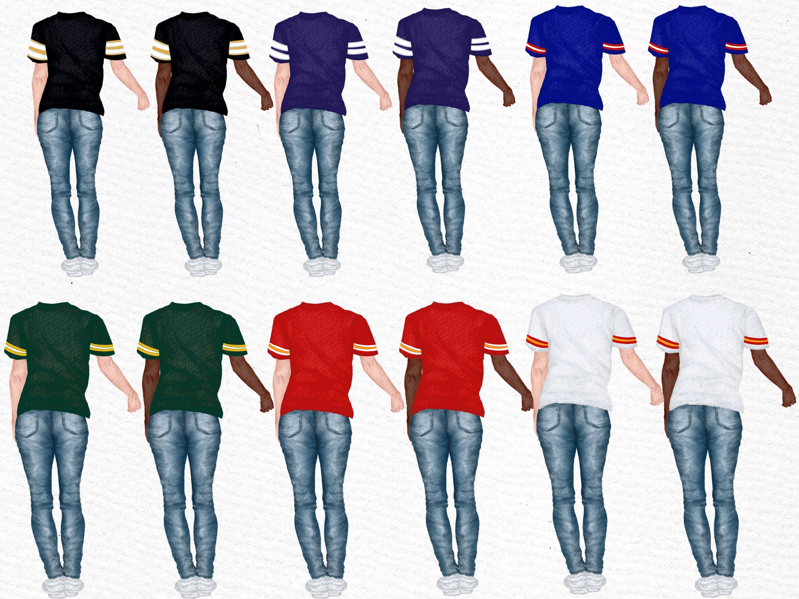 Football Jerseys Clipart: "couples IN Jersey" Couples Clipart Jersey ...