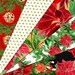 Christmas Digital Papers: christmas Papers Floral Watercolor Papers ...