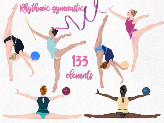 Rhythmic Gymnastics Ball Clip Art