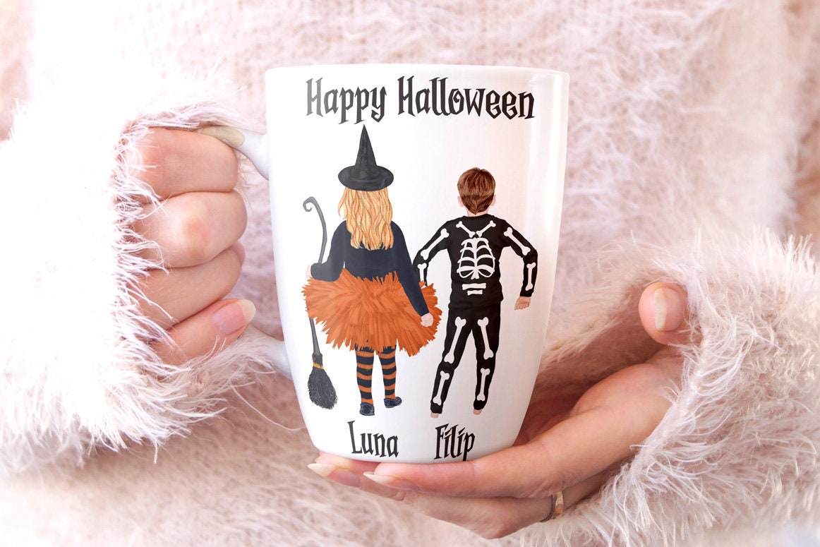 Halloween Clipart: "halloween BUNDLE Clipart" Family Pajamas Jack O ...