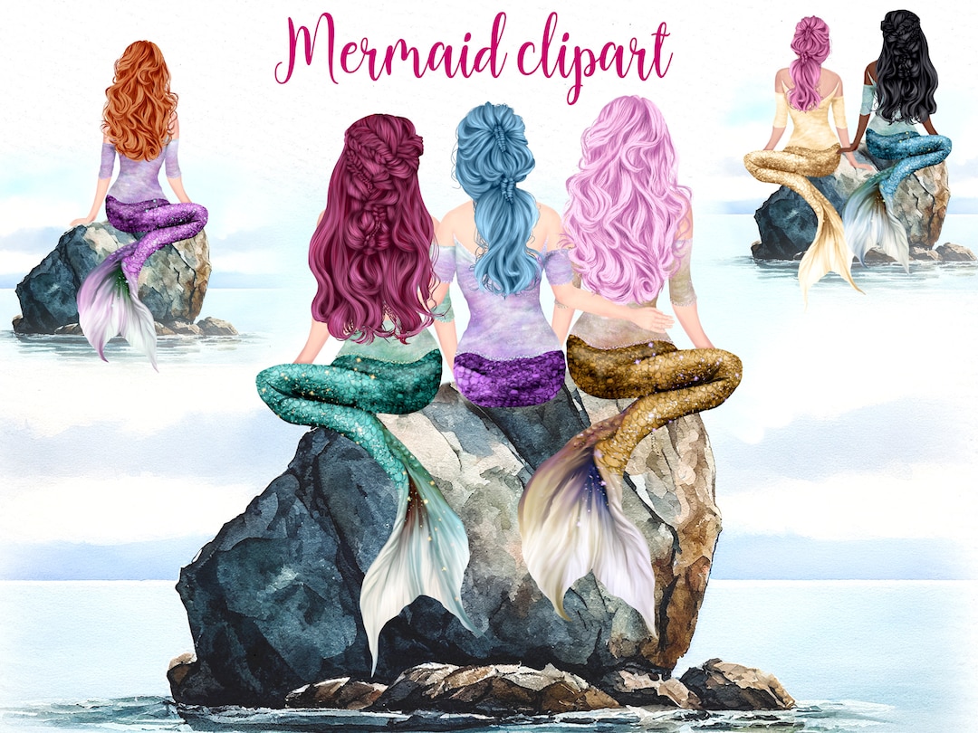 Mermaids Clipart: mermaid BEST Friend Best Friend Clipart Mermaids Png ...