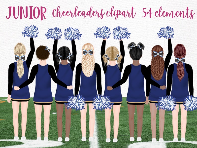 Junior Cheerleaders Clipart: "junior SCHOOL Team" Sports Team Clip Art ...