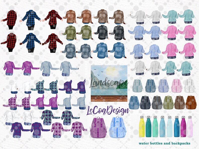 Girls Clipart Bundle: "best FRIEND Clipart" Planner Girl Forest ...