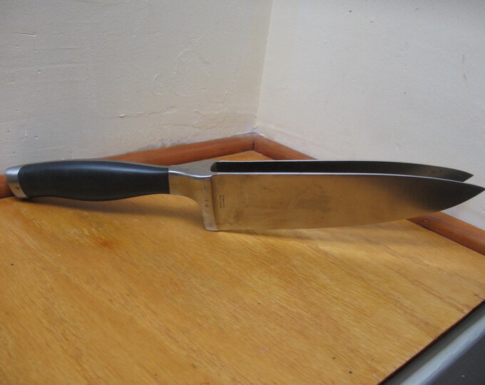 Unique Double Chopper Knife, Calphalon Stainless Steel, Germain Steel 7 ...