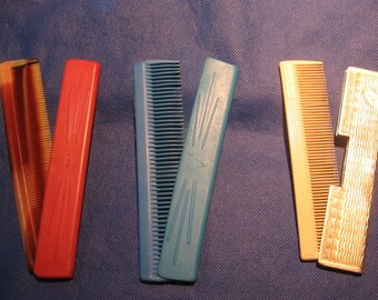 80s hair combs | Etsy