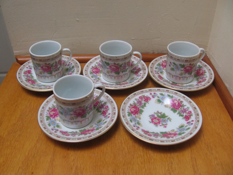 Sale...vintage 70's, Ceramic Coffee Set, Espresso Coffee Cups and ...