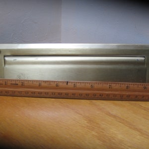 Vintage Brass Letter Slot, Letter Box Door Slot, Mail Door Slot, Mail ...