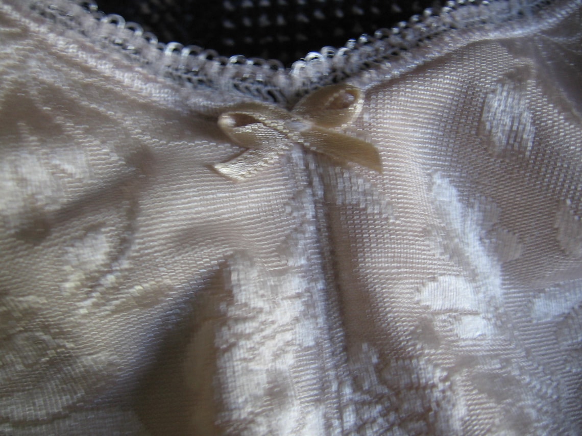 Vintage, Free Shipping, Shiny Gold Beige Bra by Triumph, Nude/gold ...