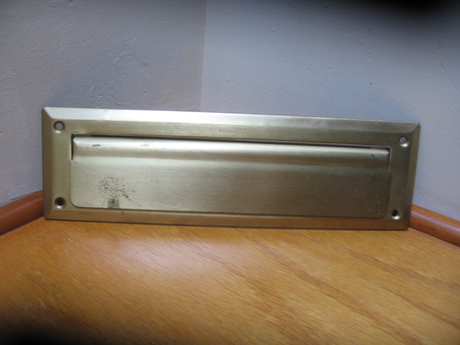 Vintage Brass Letter Slot, Letter Box Door Slot, Mail Door Slot, Mail ...