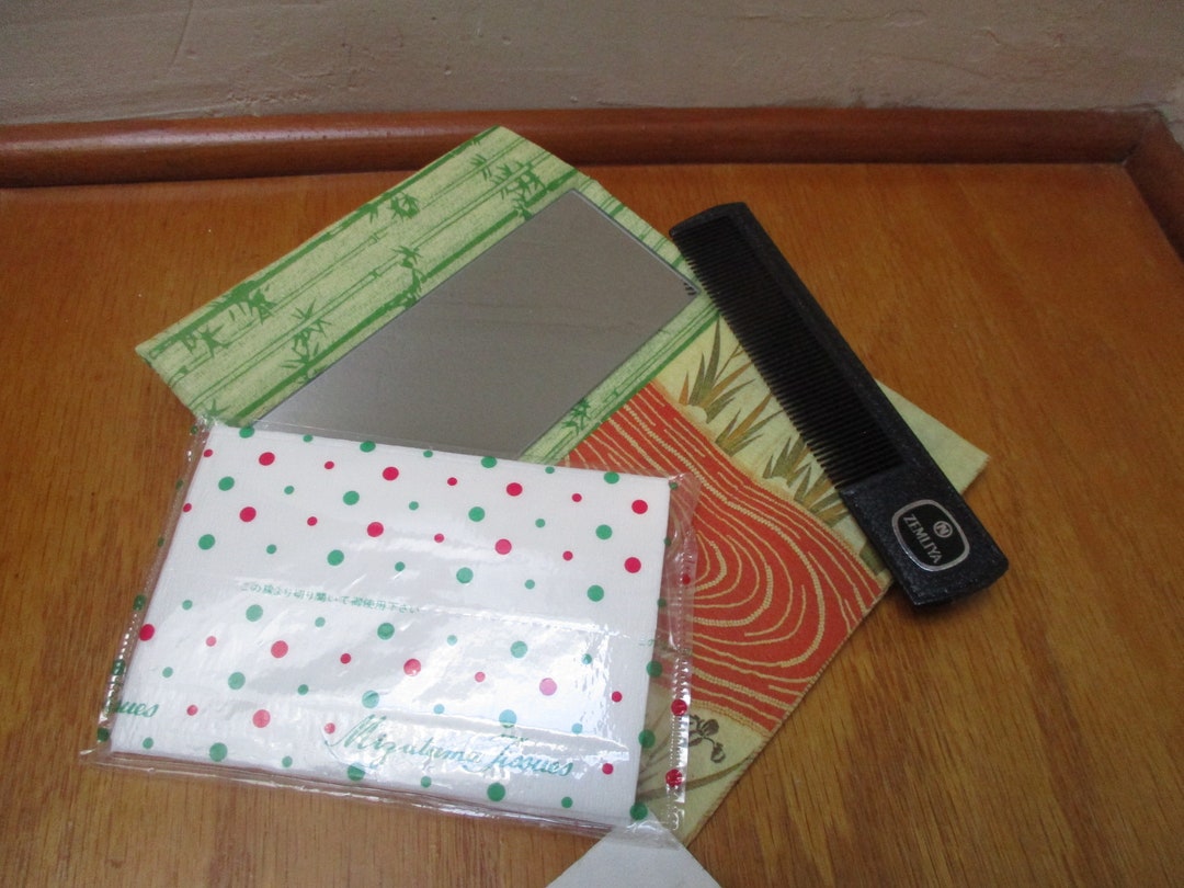 Sale.rare Find. Vintage Zemliya Pocket Vanity Paper Wallet W/mirror ...