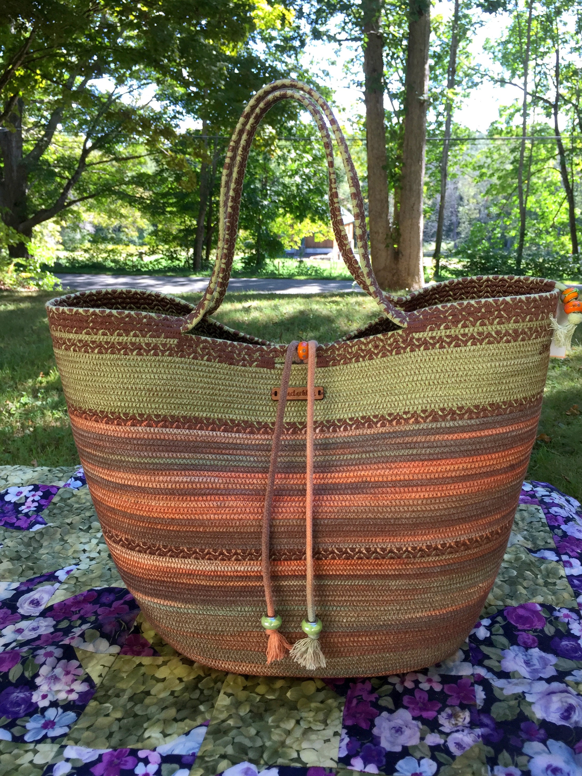 Rope Bag, Native Rope Bag, Handbag, Purse, Pocketbook - Etsy