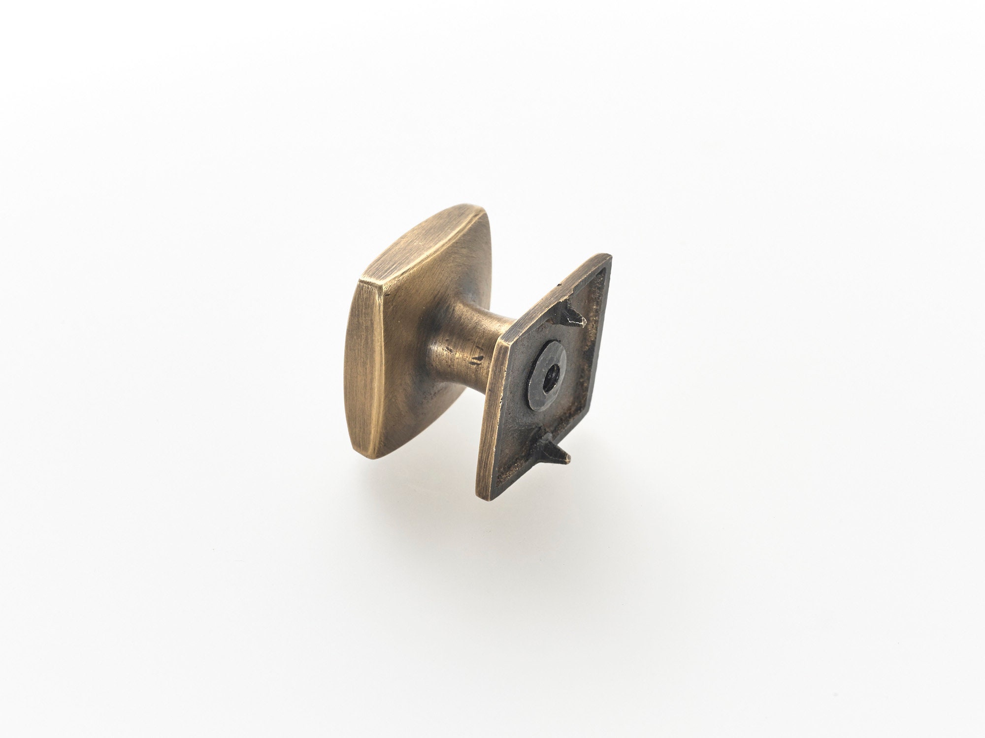 Brass Drawer Handles. Gorgeous Square Cabinet Handles Perfect for Your ...