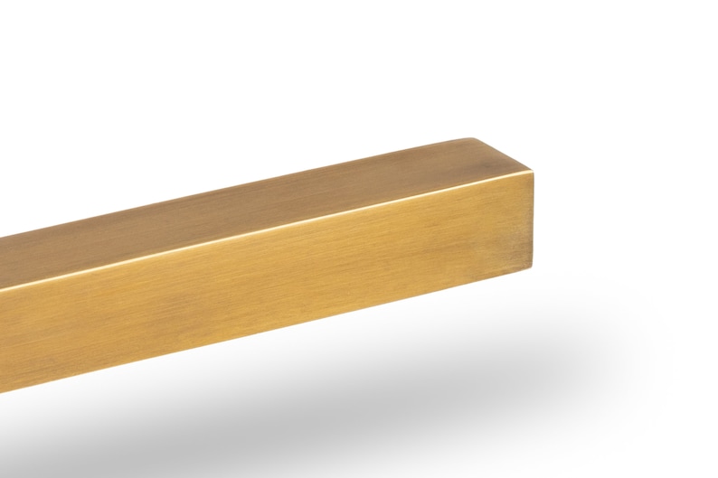 L Shaped Solid Brass Kitchen Drawer Handles. This Style is - Etsy