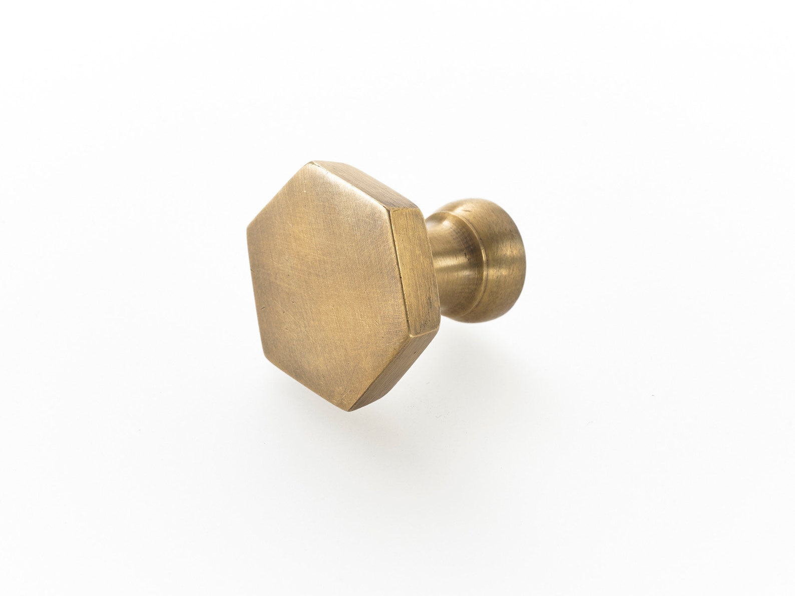 Beautiful Hexagonal Brass Drawer Knobs. View Our Gorgeous Unique ...