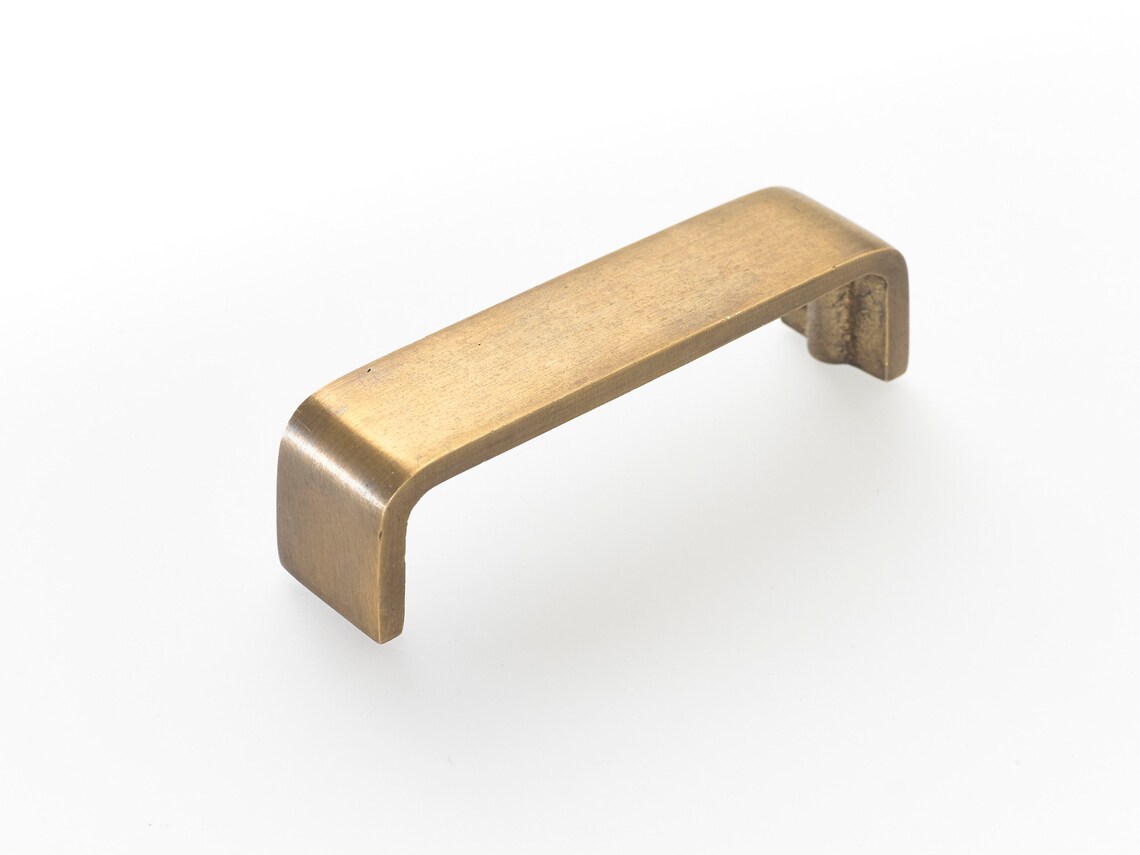 Kitchen Drawer Handles. 2 Sizes of Solid Brass Pulls Supplied With ...