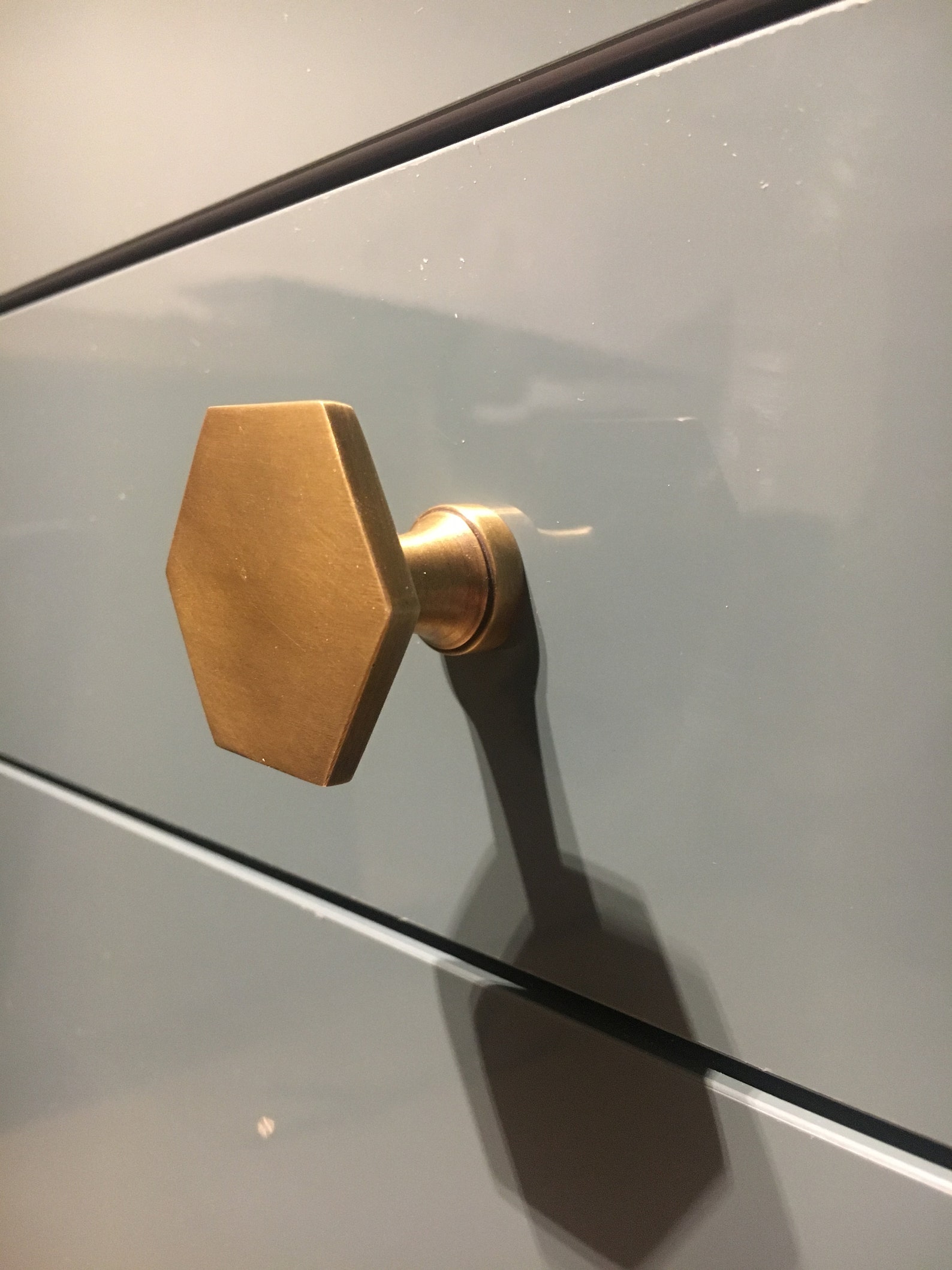 Beautiful Hexagonal Brass Drawer Knobs. View Our Gorgeous Unique ...