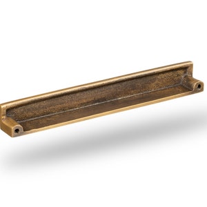 L Shaped Solid Brass Kitchen Drawer Handles. This Style is Available in ...