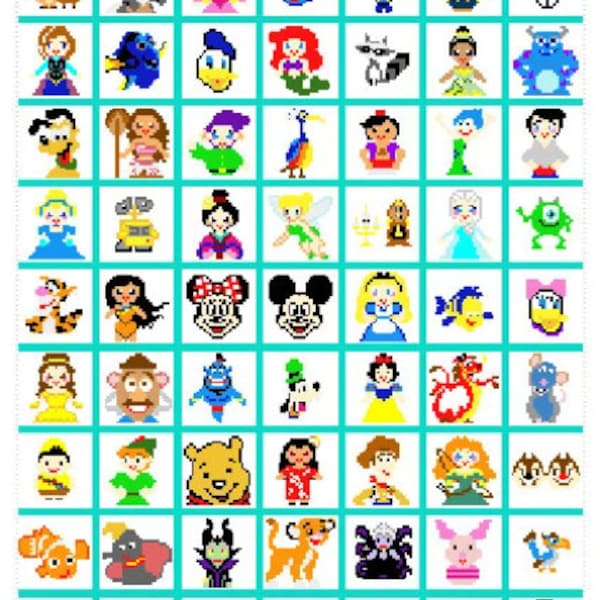 Character Blanket - Etsy