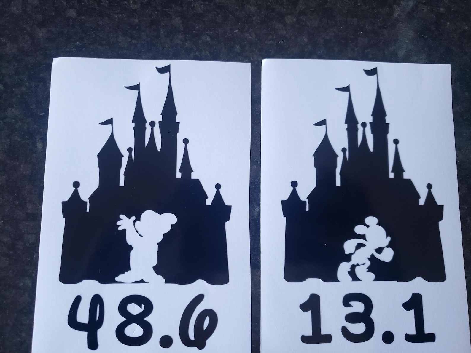 Rundisney Vinyl Decals - Etsy