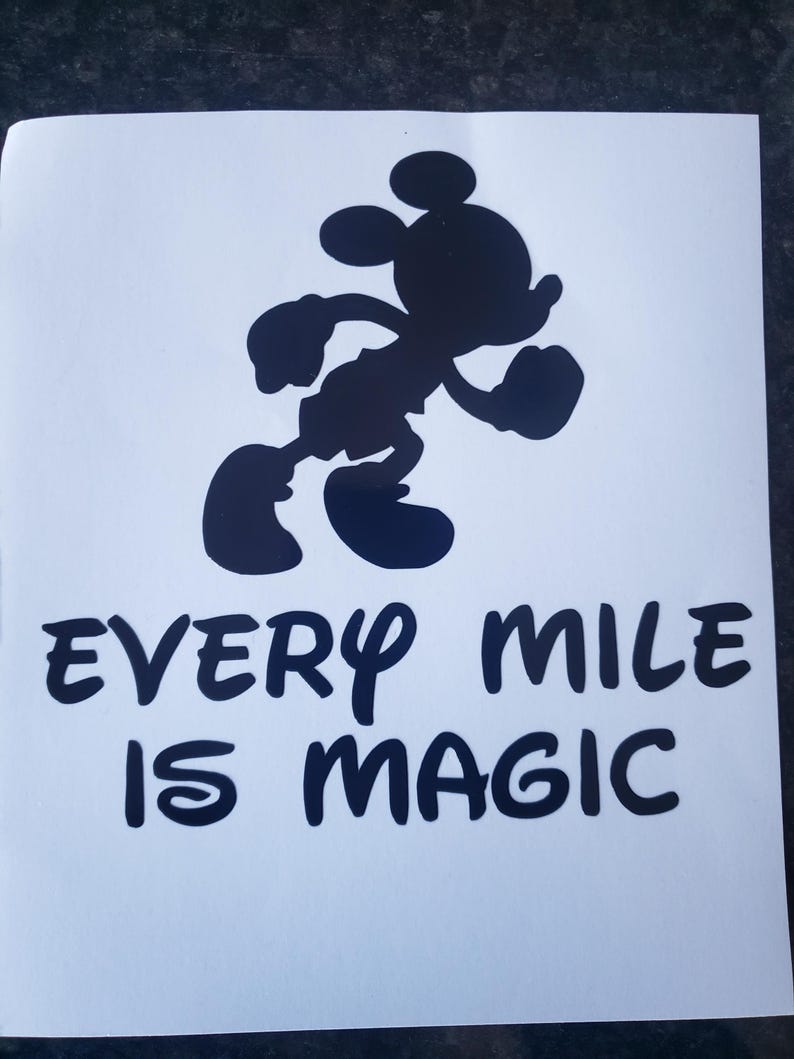 Rundisney Vinyl Decals - Etsy