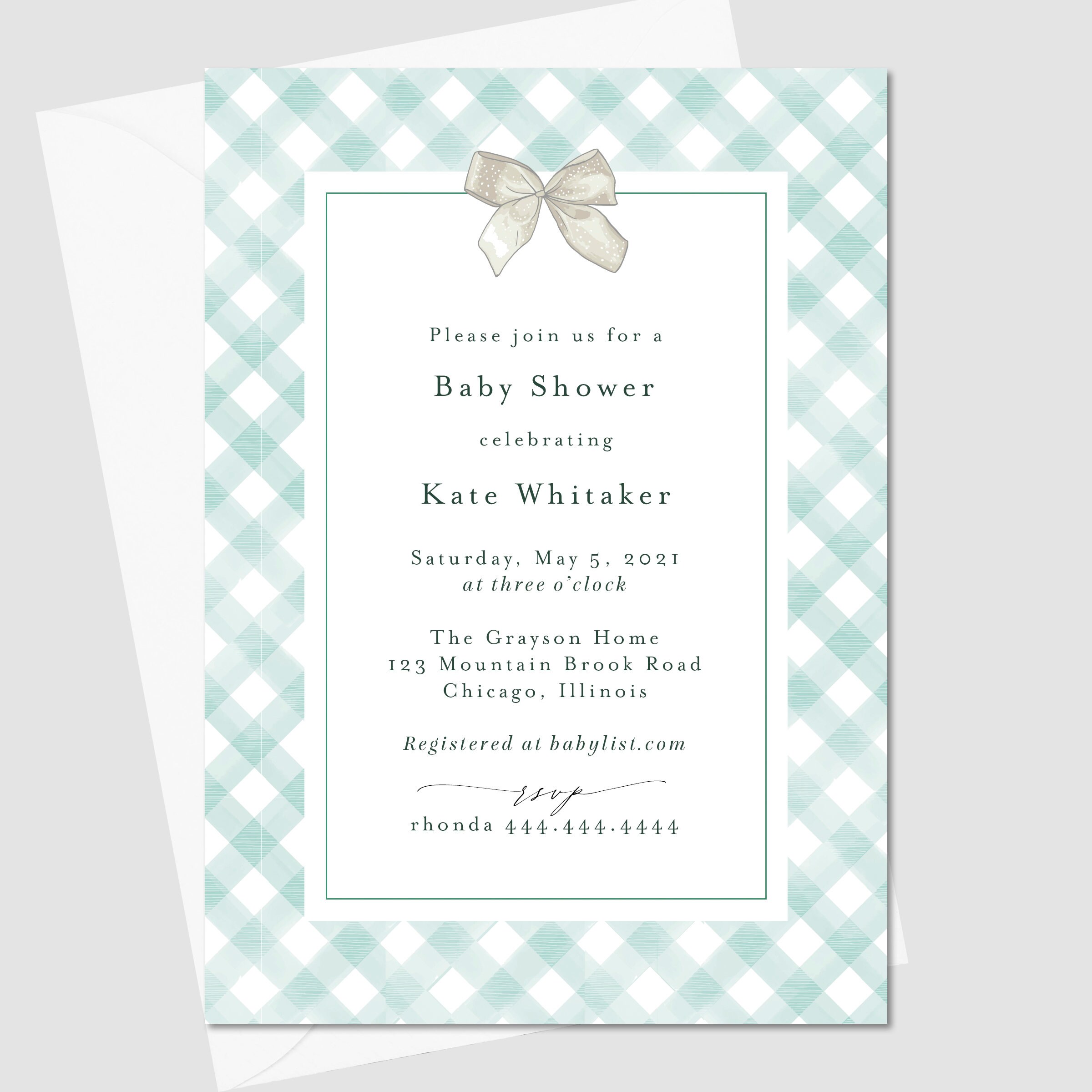 Baby Shower Borders Templates