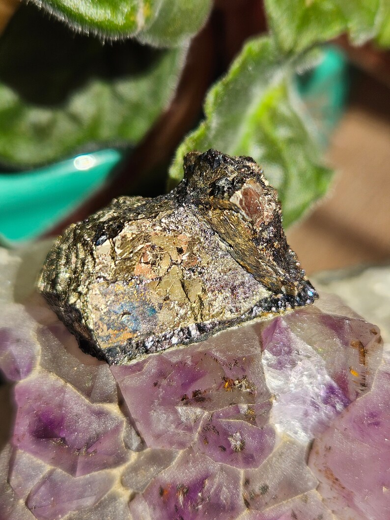 Millerite & Bornite | Levack Mine | Ontario, Canada - Etsy