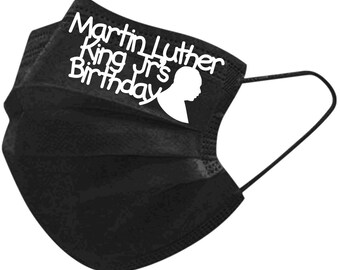 Martin Luther King Face Mask | Etsy