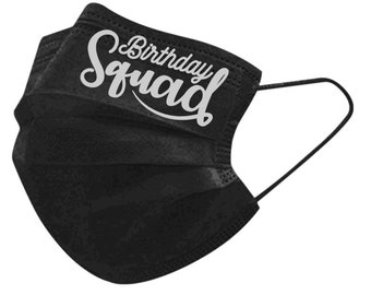 Birthday Party Mask | Etsy