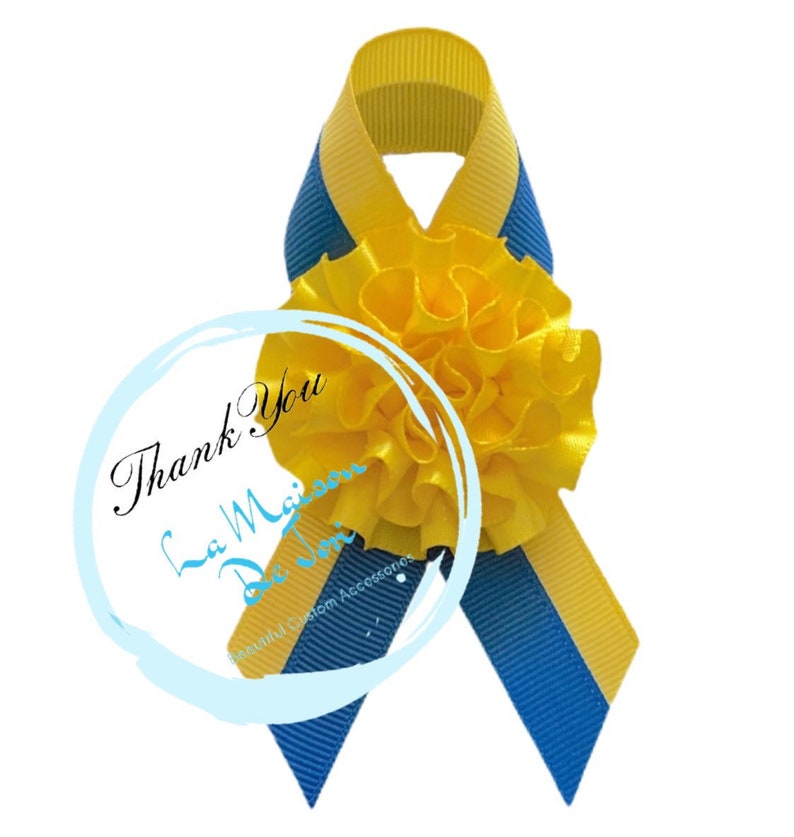 Ukrainian Flag Pin Sunflower Ribbon Lapel Pins Ukraine - Etsy