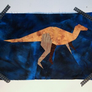 Dinosaur Quilt Bundle, FPP Pattern, Foundation Paper Pieced, Quilt ...