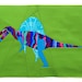 Dinosaur Quilt Bundle, FPP Pattern, Foundation Paper Pieced, Quilt ...