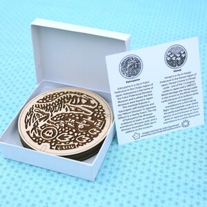 Japanese Manhole Ornaments, Japan Christmas Ornament, Manhole Cover ...