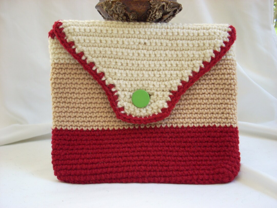 Crochet Tablet Case: Organizer Pouch, Woman's Clutch - Etsy