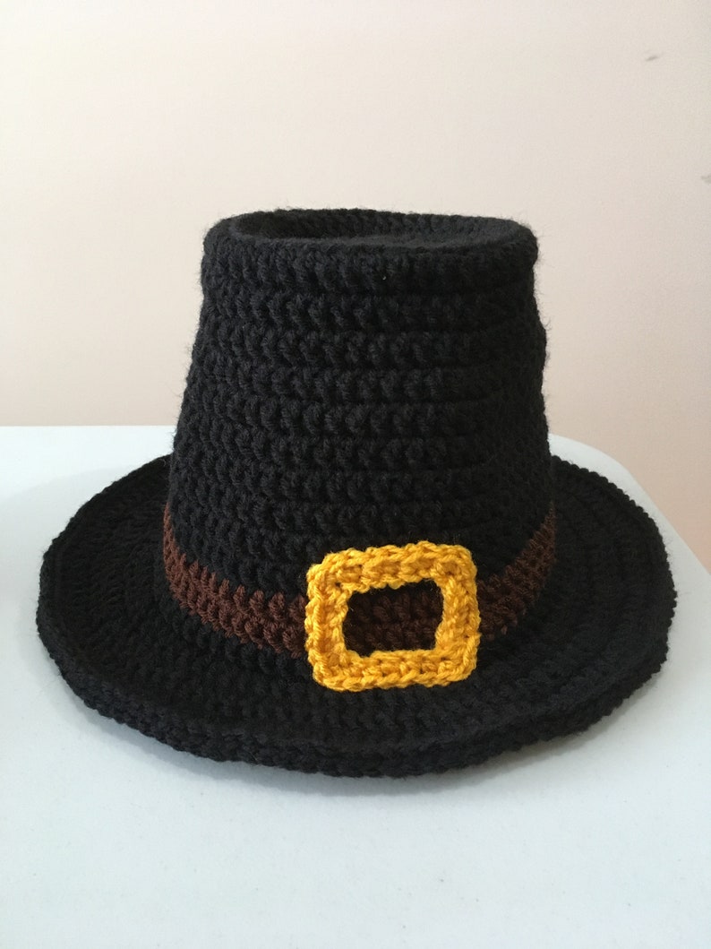 Pilgrim Hat, Thanksgiving Costume Hat Seasonal - Etsy