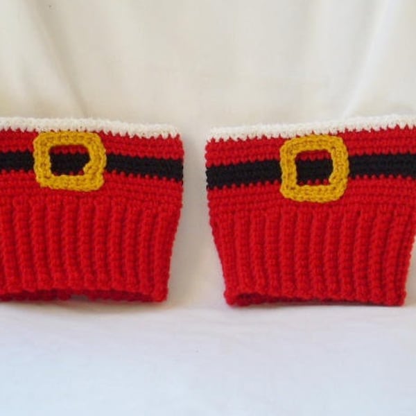 Santa Boot Cuffs - Etsy