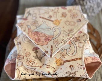 Reversible Linen Bread Basket Liner, Bread Cloth, Bread Cover, Roll ...