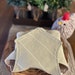 Reversible Linen Bread Basket Liner, Bread Cloth, Bread Cover, Roll ...