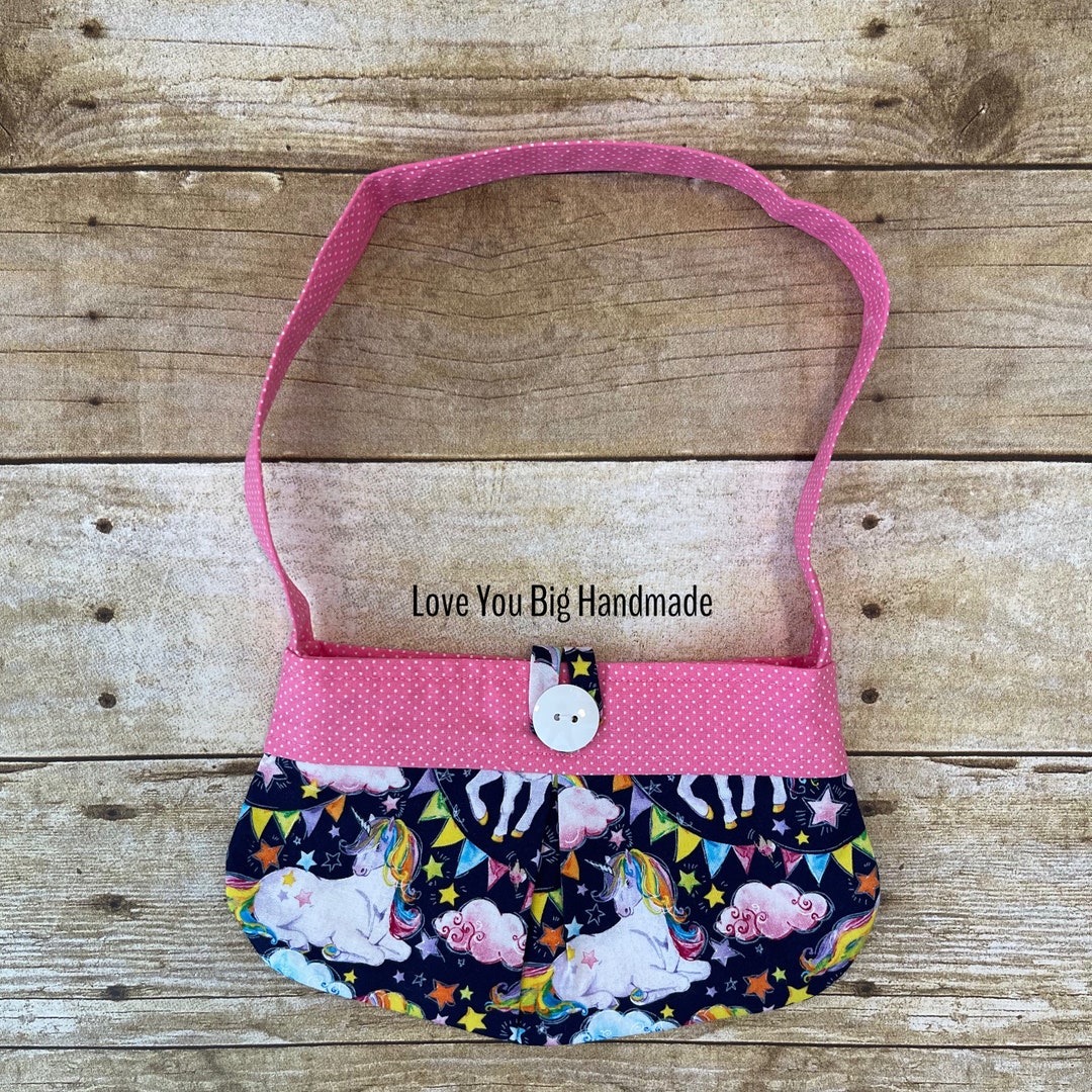 Little Girl Purse, Toddler Purse, Unicorn, Little Girls Bag, Girls ...