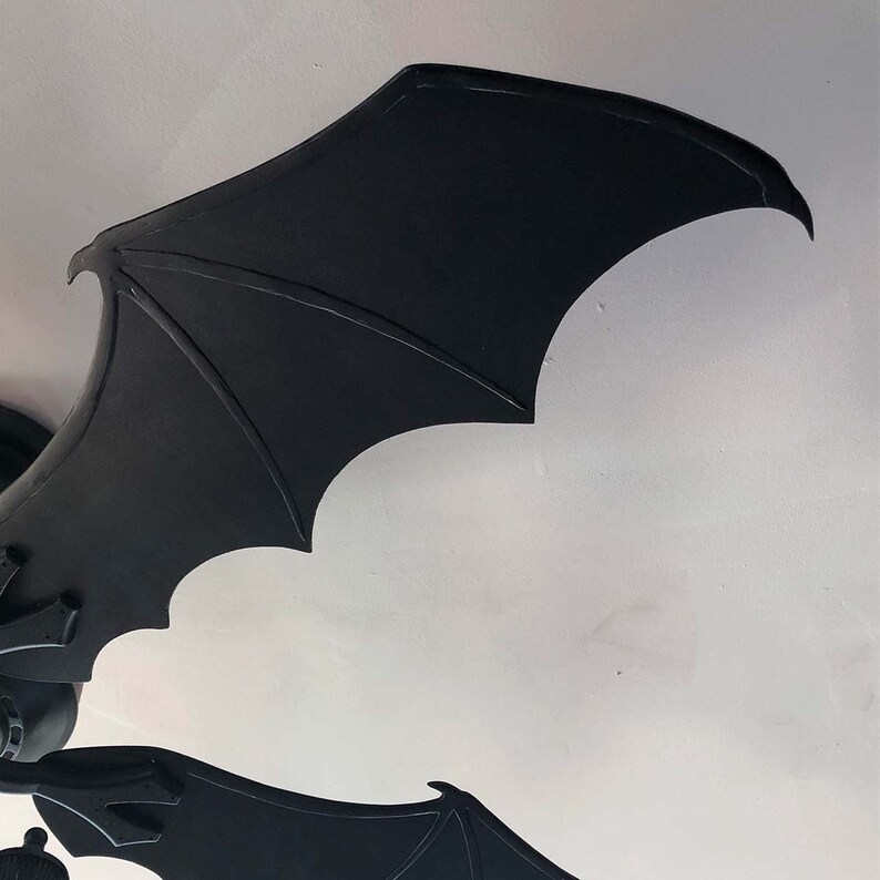 Bat Wing Ceiling Fan Template - Etsy