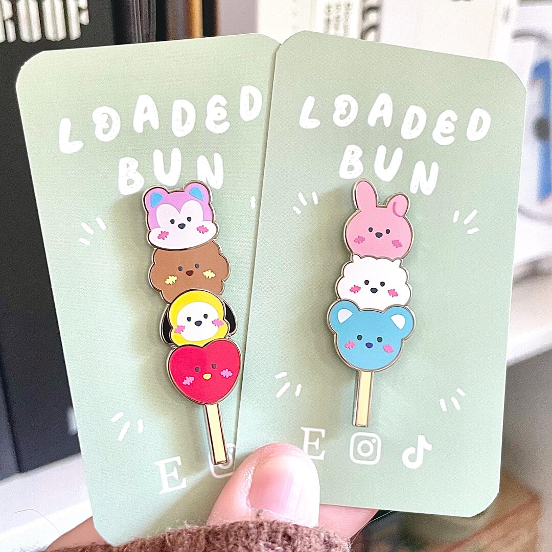 BT21 Dango Inspired BTS Kpop Enamel Pins - Etsy